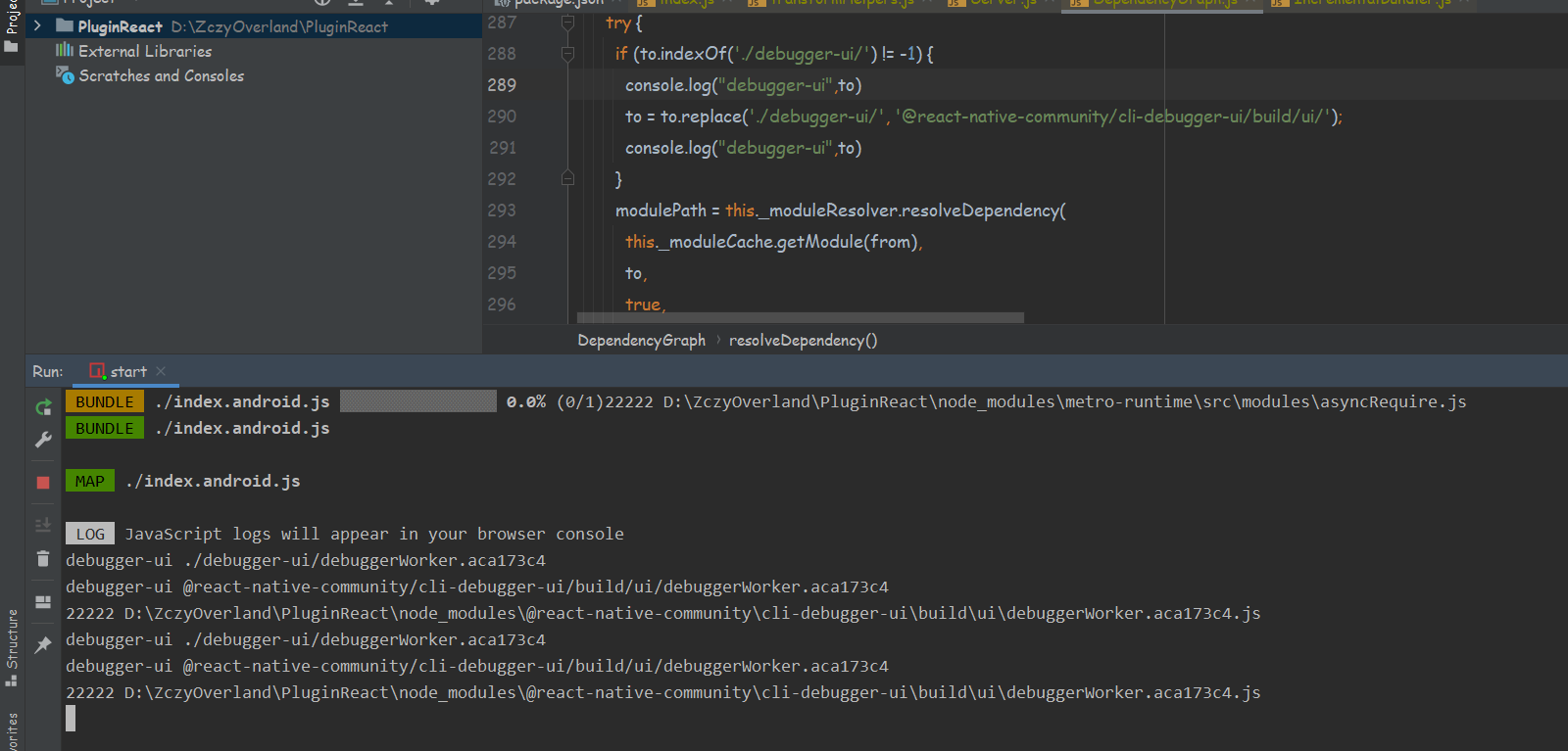 Unable to resolve module ./debugger-ui/debuggerWorker.aca173c4.js · Issue #731 · facebook/metro ...