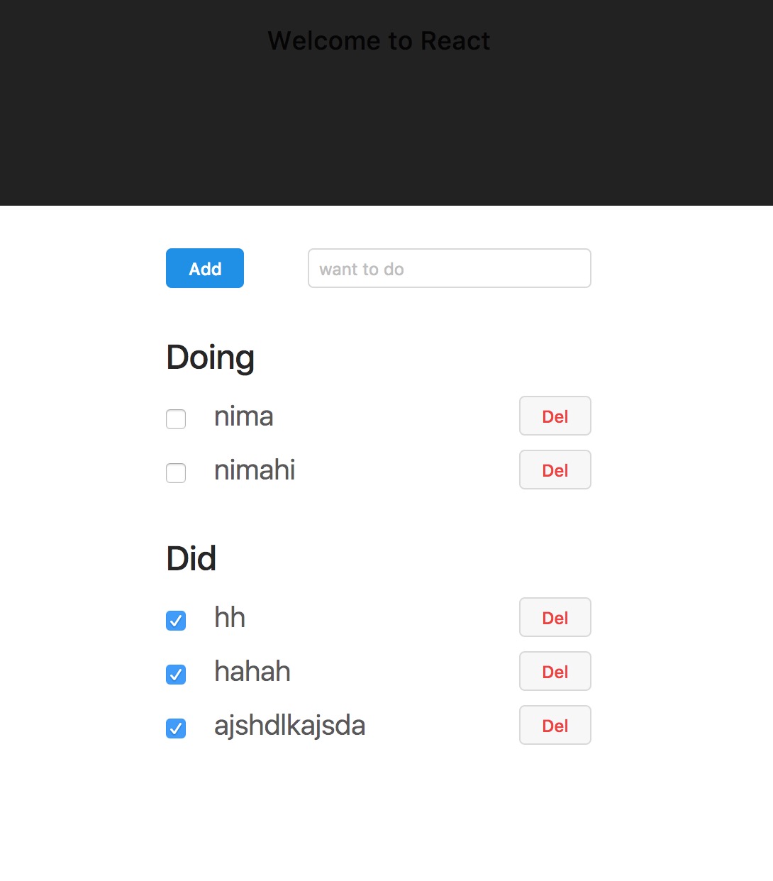 GitHub - HaileHuang/todolist: this is todolist by react