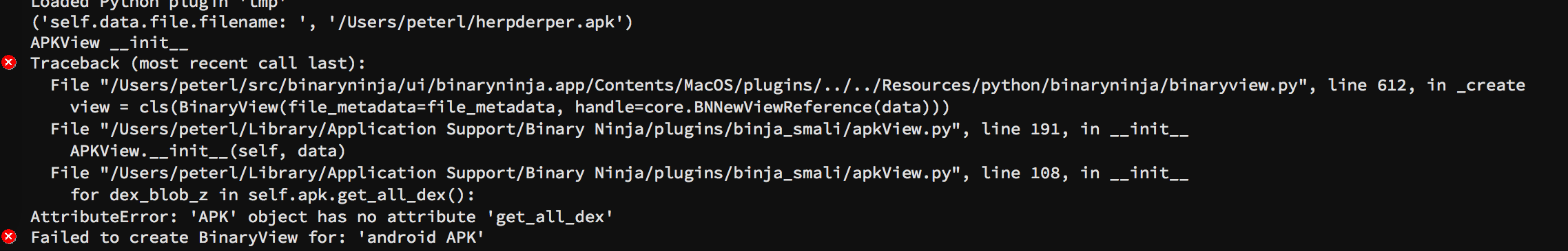 ffi_closure_unix64_inner SEGFAULT · Issue #830 · Vector35/binaryninja-api · GitHub