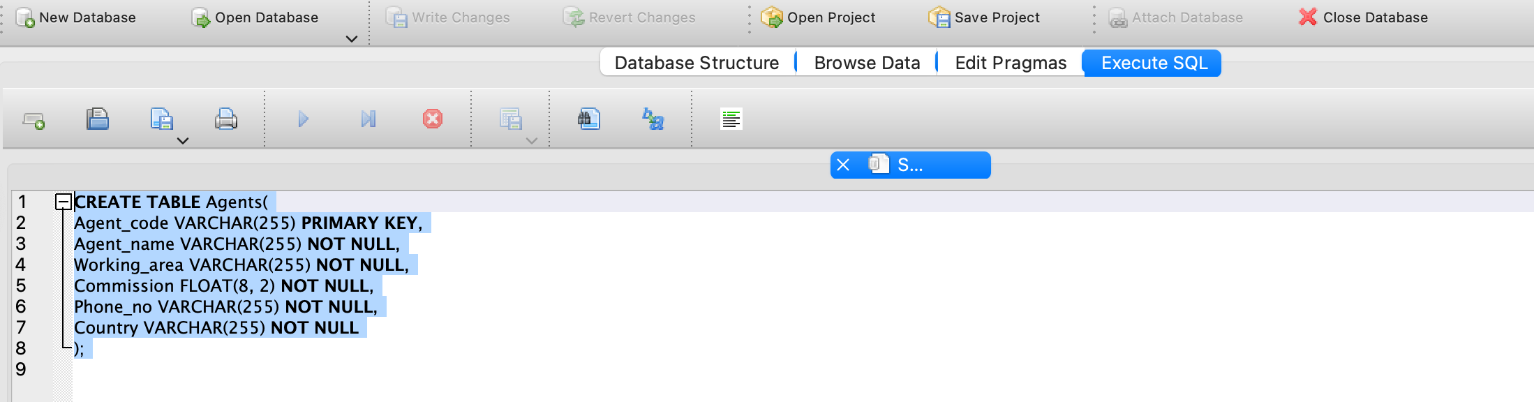 Greyed out Run Button on DB Browser · Issue #3053 · sqlitebrowser/sqlitebrowser · GitHub
