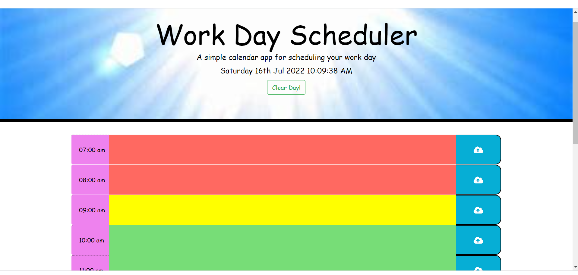 GitHub - AngelChloe/Third-Party-APIs-Workday-Scheduler