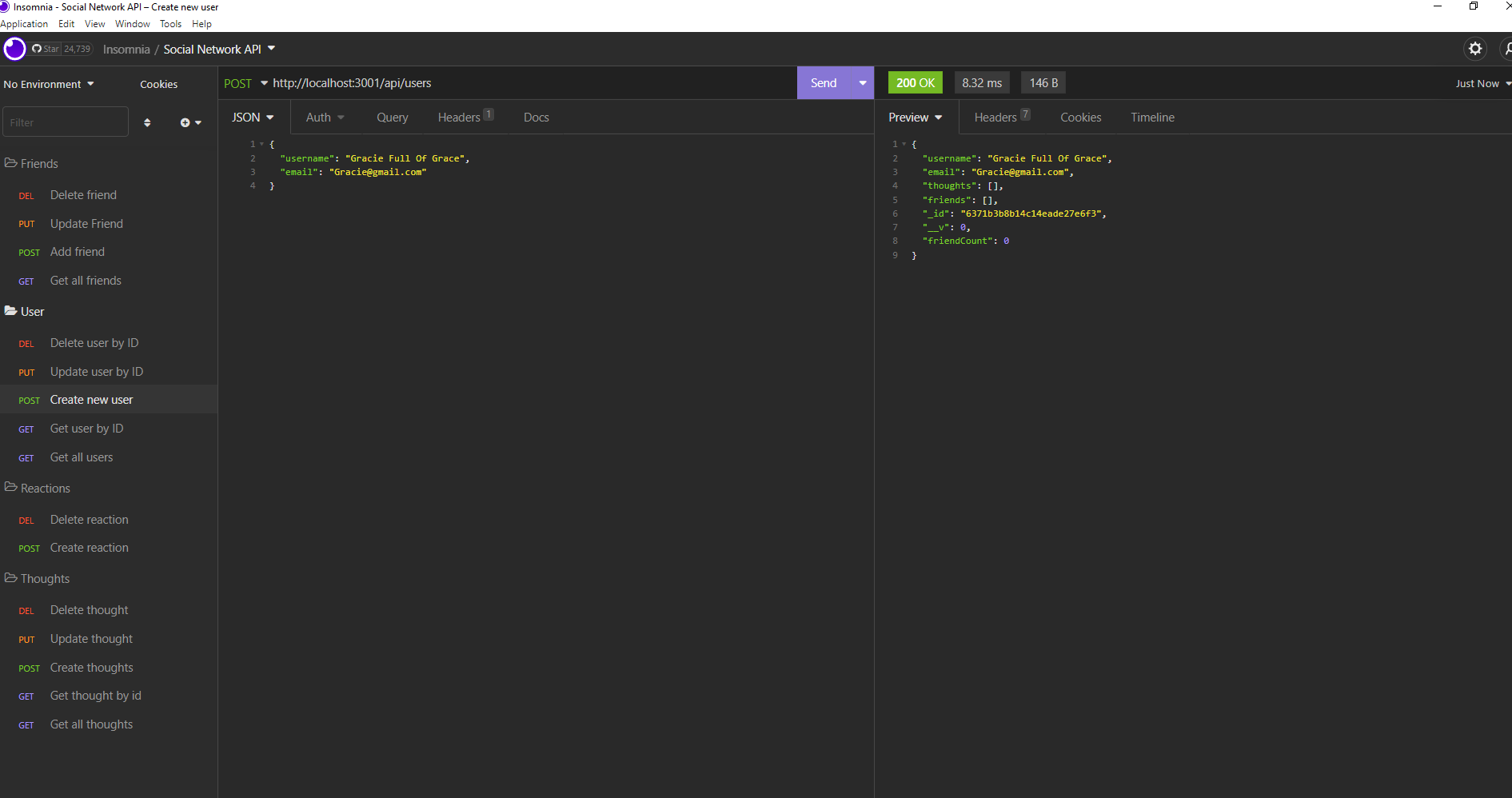GitHub - AngelChloe/18-NoSQL-Social-Network-API