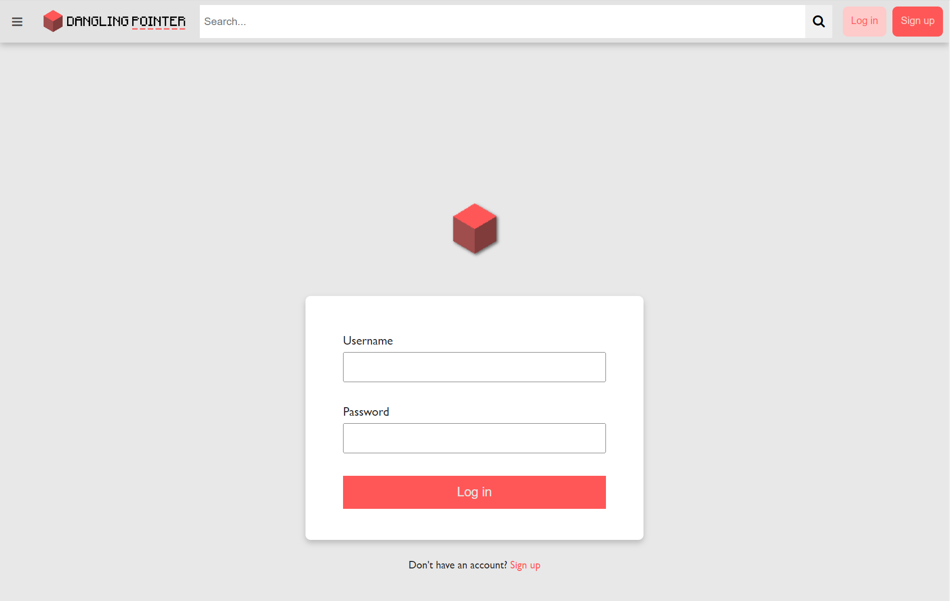 Github Aidankirwin Dangling Pointer A Test Forum Based Website For