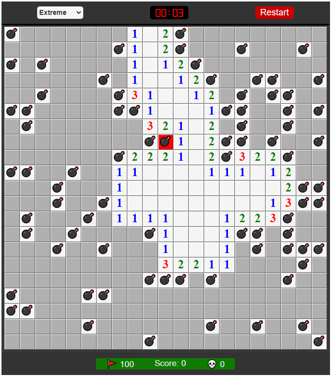 GitHub - mch-code/Minesweeper