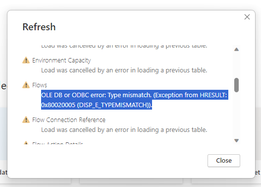 [coe Starter Kit Bug] Production Coedashboard August2023 Fails With Error · Issue 6249