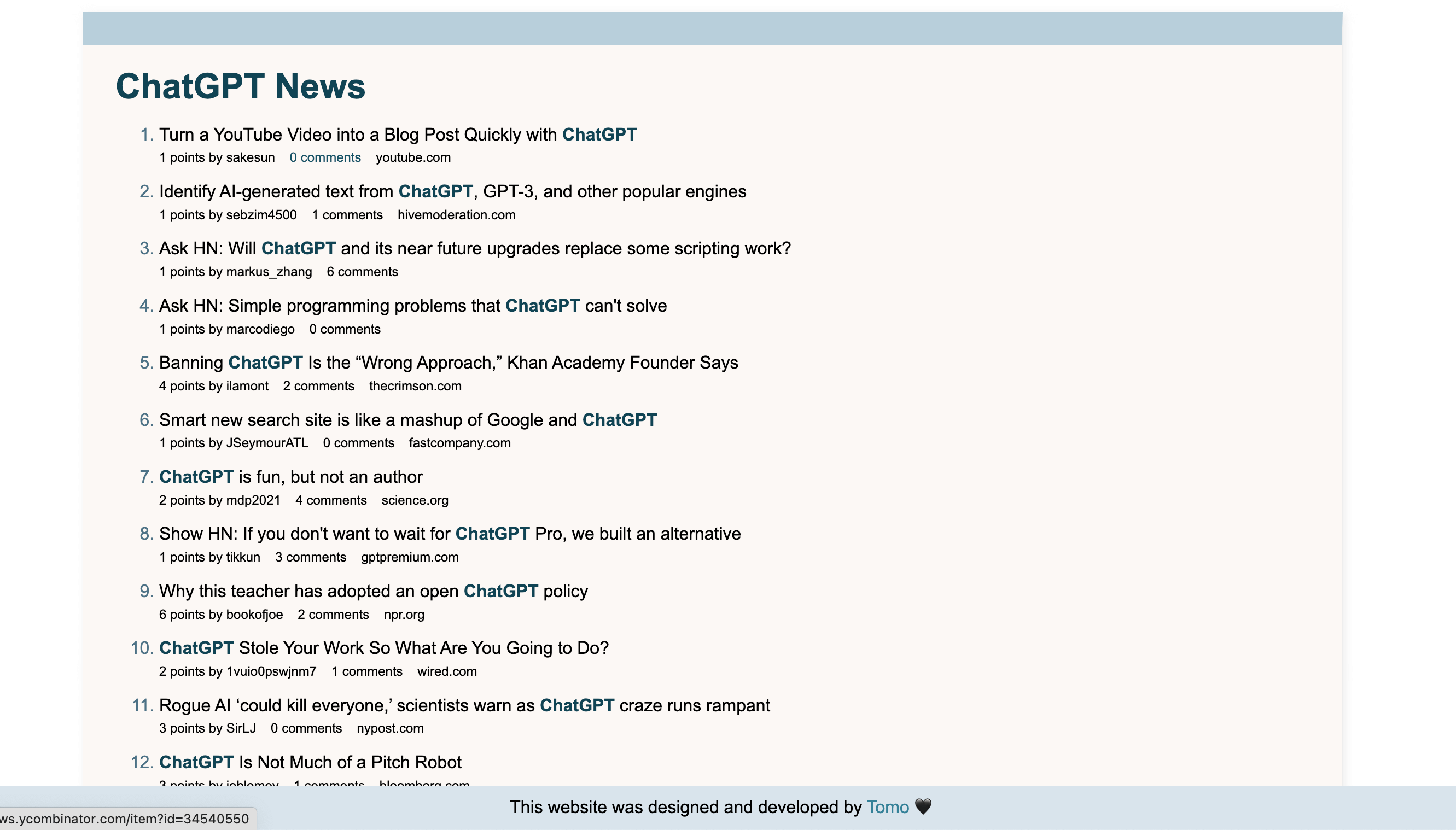 GitHub - ai-ld/chatgpt-news: Get all the current news about ChatGPT ...