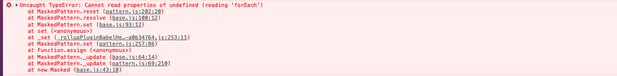 useIMask hook is crashing when I pass the value property · Issue #601 · uNmAnNeR/imaskjs · GitHub