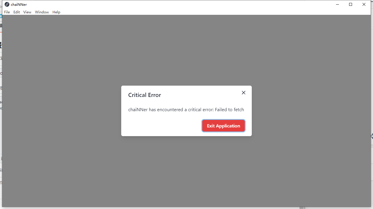 Open Error · Issue 1122 · Chainner Orgchainner · Github