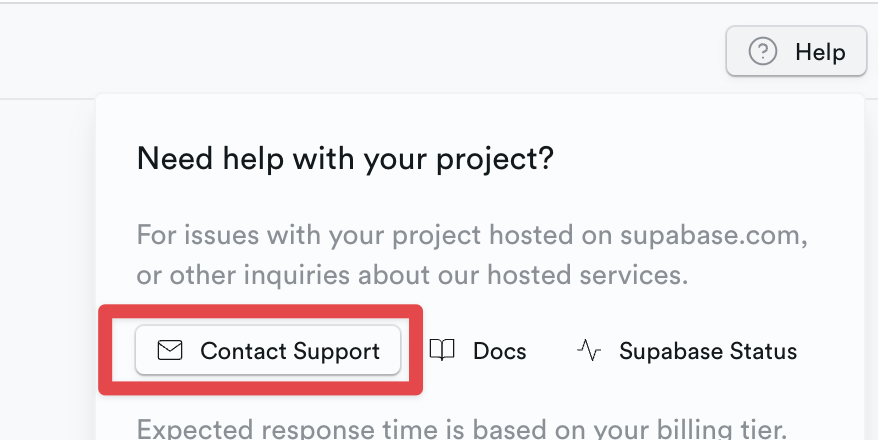 Database usage showing error · Issue #9765 · supabase/supabase · GitHub