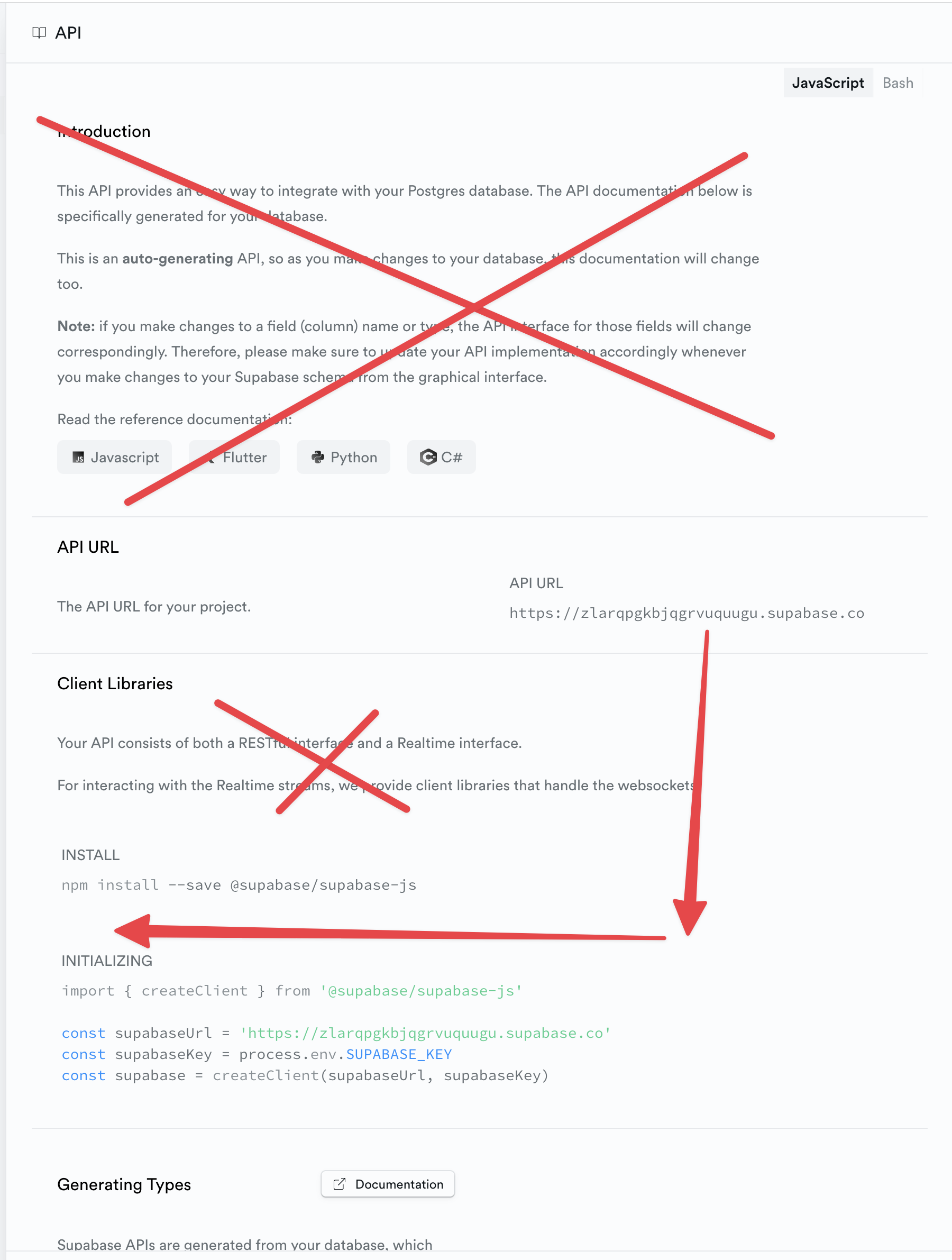 API autodocs adjustments · Issue #13904 · supabase/supabase · GitHub