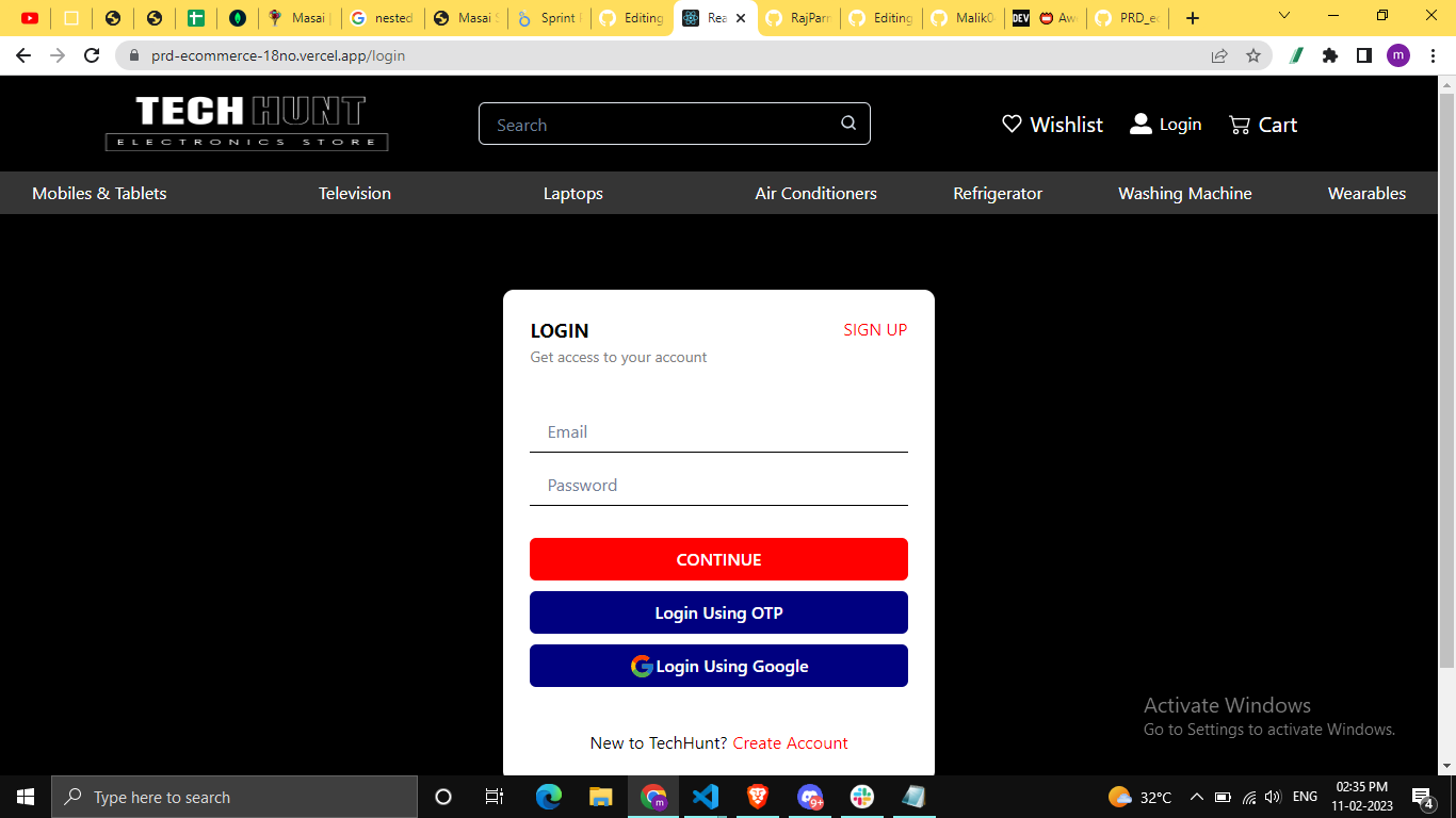 GitHub - Malik04121/Tech-Hunt: TechHunt is a ecommerce electronics website where all type of ...