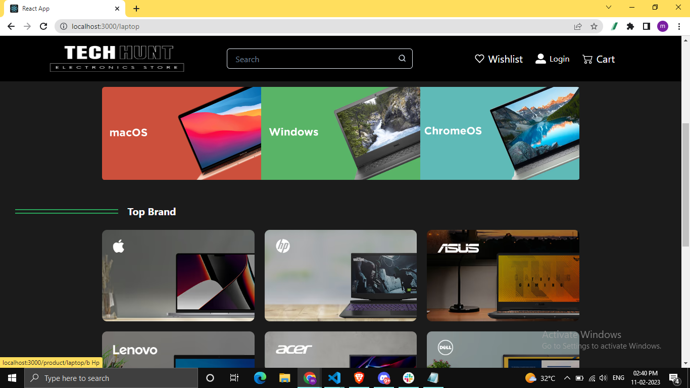 GitHub - Malik04121/Tech-Hunt: TechHunt is a ecommerce electronics website where all type of ...