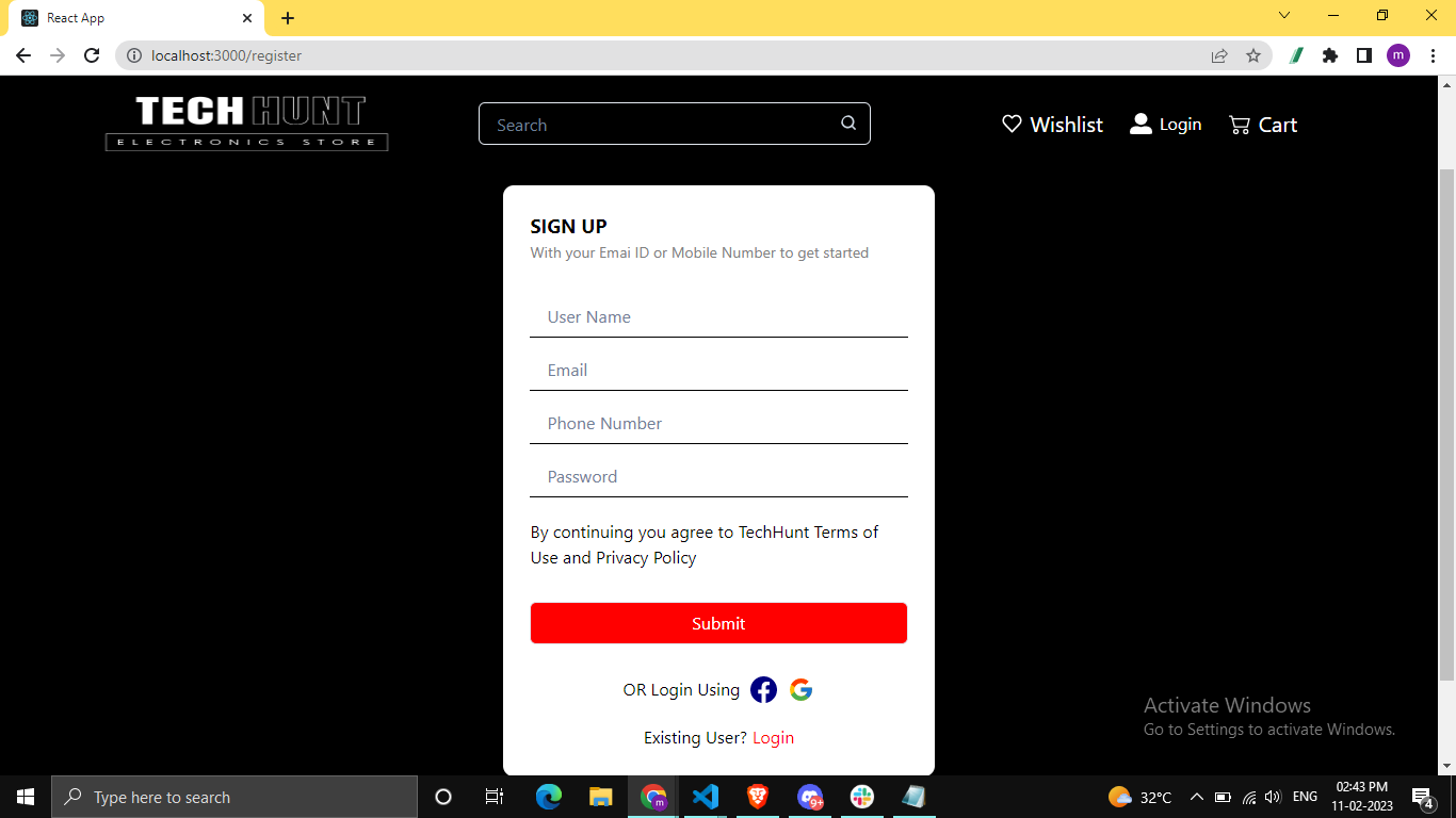 GitHub - Malik04121/Tech-Hunt: TechHunt is a ecommerce electronics website where all type of ...