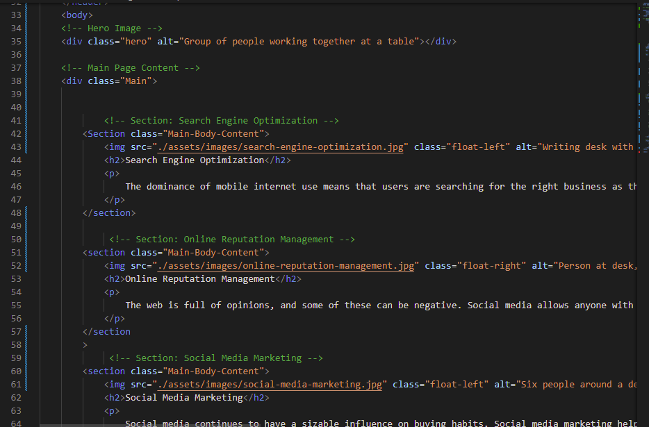GitHub - BillyFletcher99/Horiseon-Social-Solution-Services-Inc