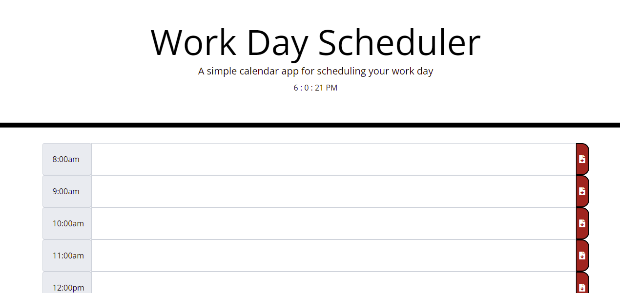 GitHub - BillyFletcher99/Daily-time-scheduler