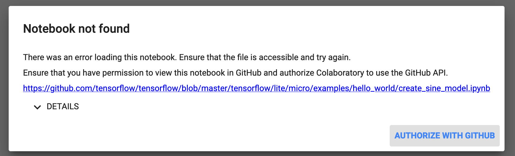 Example create_sine_model.ipynb disappreared · Issue #39362 · tensorflow/tensorflow · GitHub