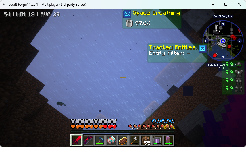 [Bug]: PneumaticCraft space breathing doesn't allow breathing in water ...