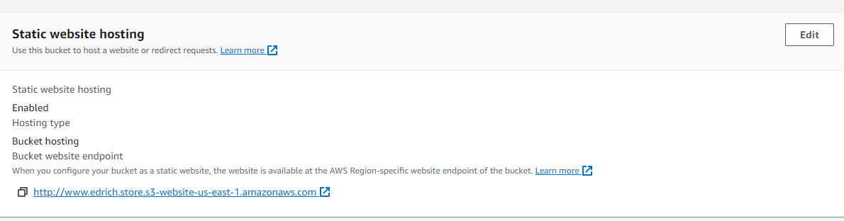 GitHub - edrichlewis/TenWeeksCloud_static_s3: This Repo is created for Project1 #10WeeksOfCloudOps