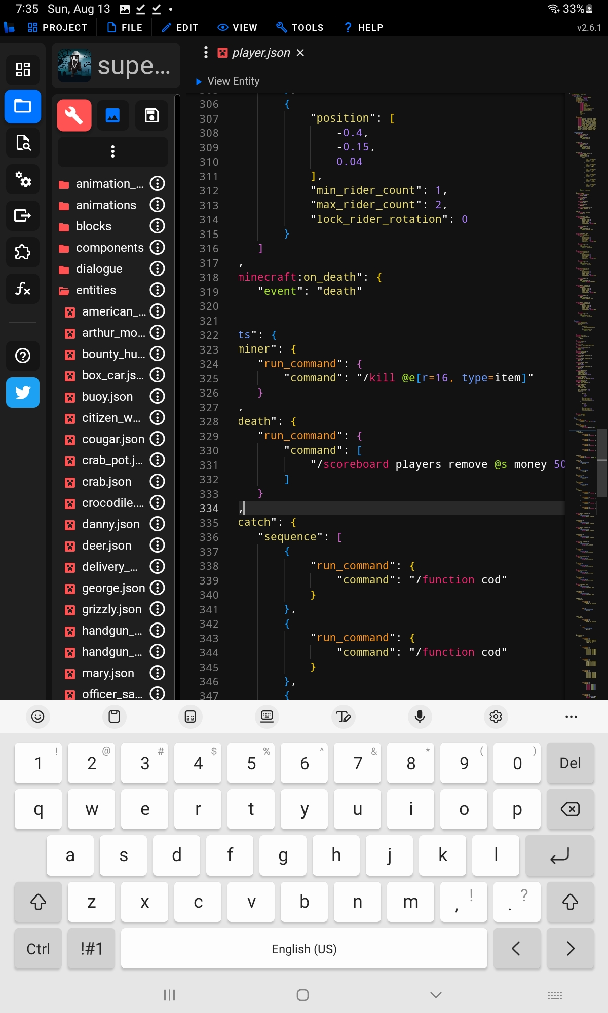 Mminecraftblocksensor Dosnt Work Android · Issue 950 · Bridge Coreeditor · Github 