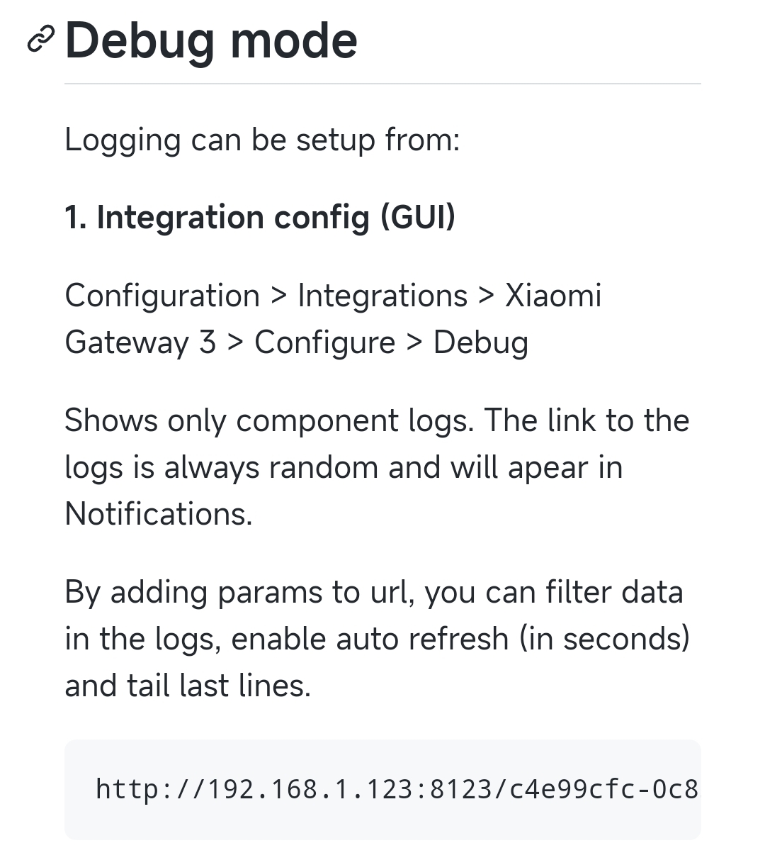 debug mode issues · Issue #947 · AlexxIT/XiaomiGateway3 · GitHub