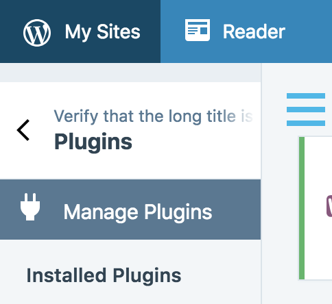 Masterbar spacing on mobile · Issue #134 · Automattic/wc-calypso-bridge · GitHub