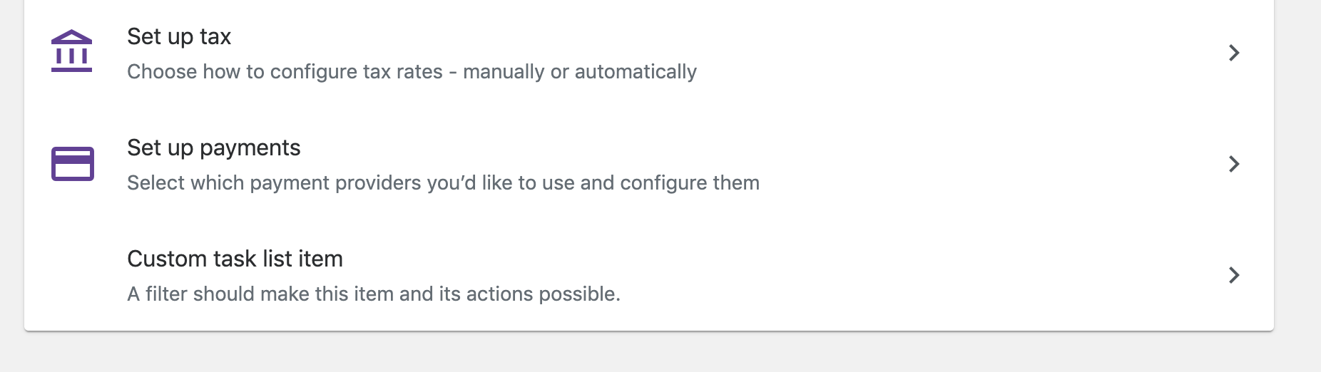 Onboarding: Task list extensibility · Issue #2860 · woocommerce/woocommerce-admin · GitHub