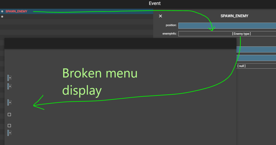Bug: enemyInfo menu broken inside event steps · Issue #231 · CCDirectLink/crosscode-map-editor ...