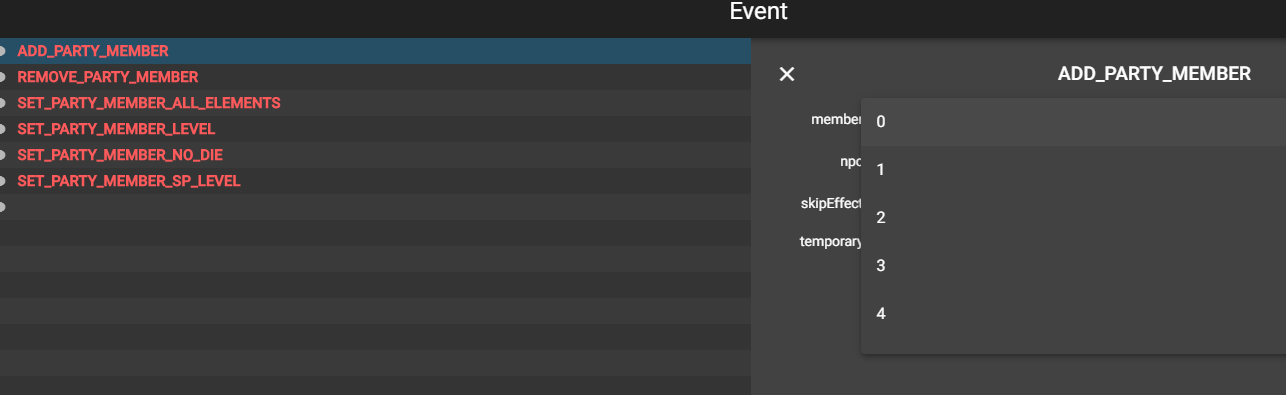 Bug Party Member Event Steps Cant Accept Strings · Issue 232 · Ccdirectlinkcrosscode Map