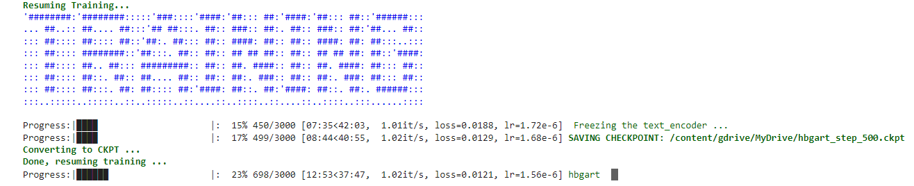 Resuming. · Issue #323 · TheLastBen/fast-stable-diffusion · GitHub Resuming. · Issue #323 · TheLastBen/fast-stable-diffusion · GitHub