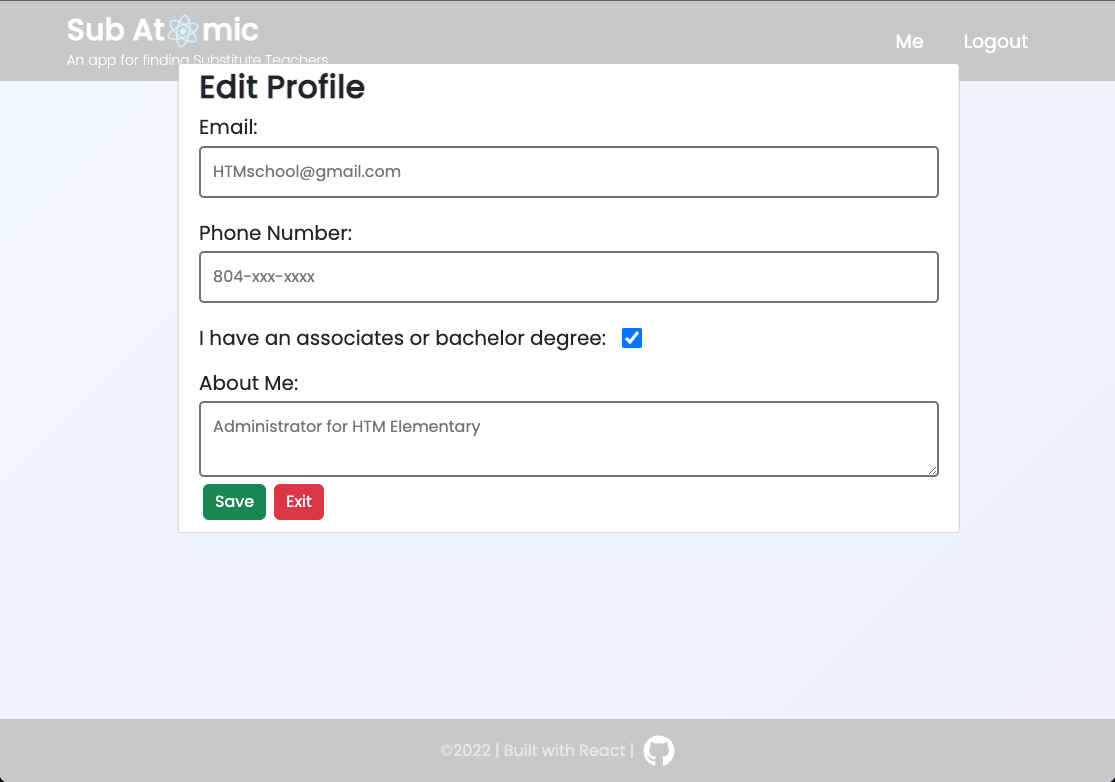 GitHub - rva-mike/Substitute-Finder