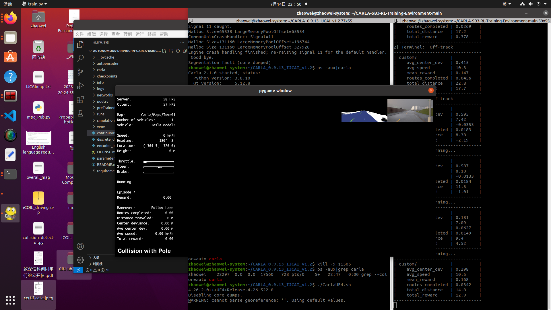 How to display the main image after rendering? · Issue #1 · alberto-mate/CARLA-SB3-RL-Training ...