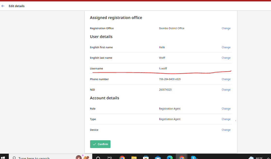 Disable all User Audit links and display username in Sys Admin > User > Edit Details · Issue ...