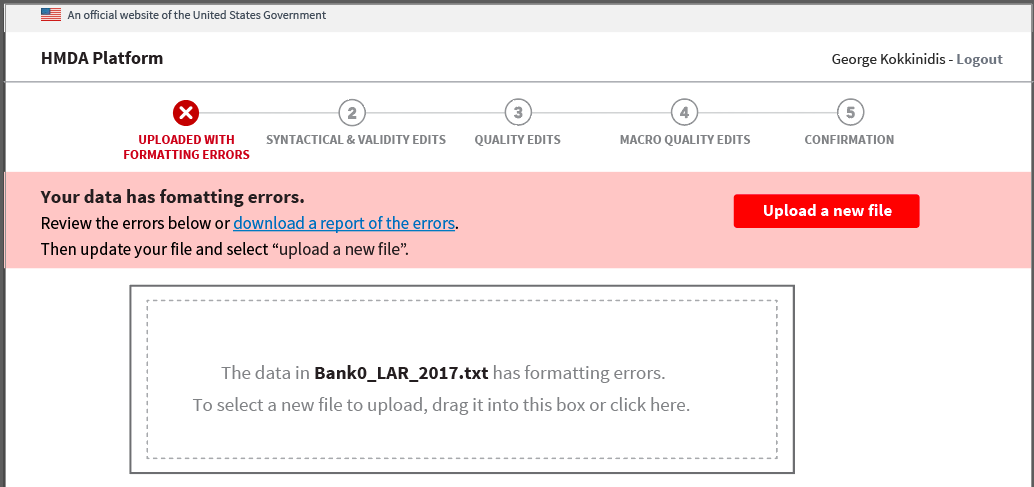 Gain back vertical space taken up by static error message · Issue #699 · cfpb/hmda-platform-ui ...
