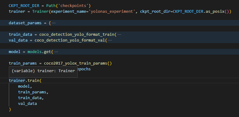 'Trainer' object has no attribute 'train_loader' error · Issue #967 · Deci-AI/super-gradients ...