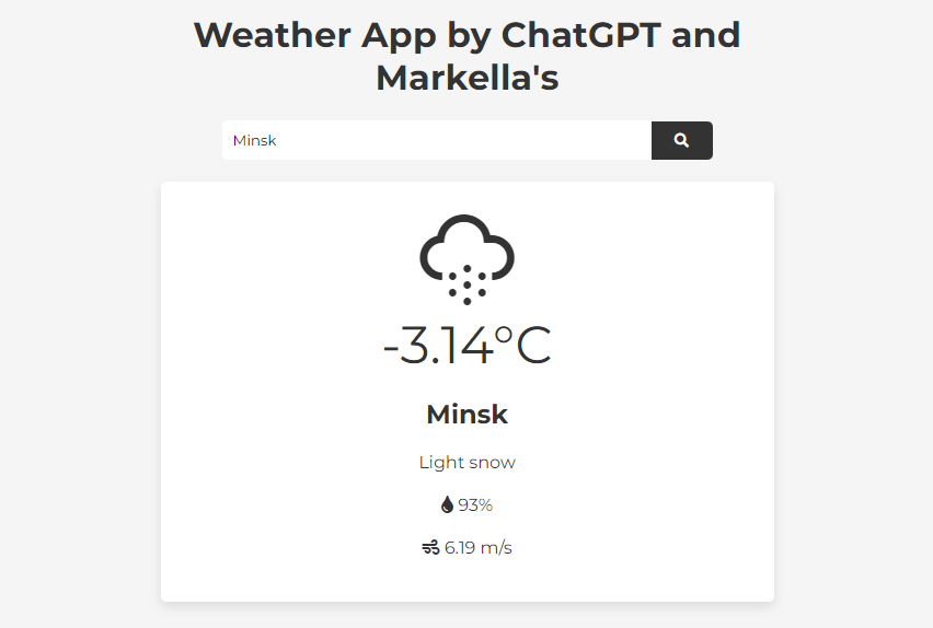 GitHub - Markellas/GPTWeather: Weather app for Windows/Linux written by ...