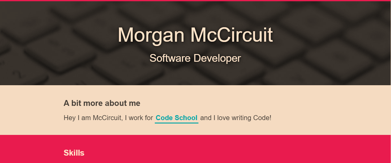 Improving the text description part of portfolio page · Issue #325 · codeschool-projects ...