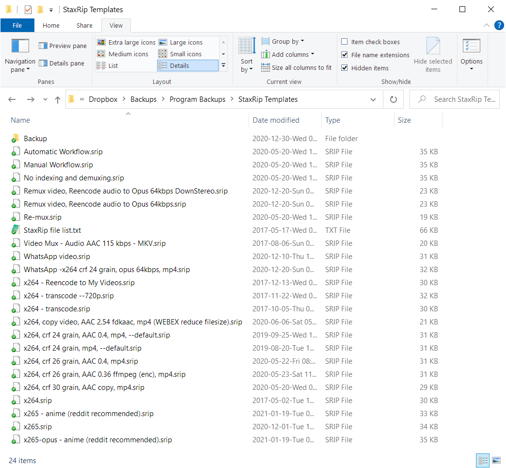x265 took a performance hit when upgraded Staxrip from 2.1.6.0 -> 2.1.7.0 · Issue #495 · staxrip ...