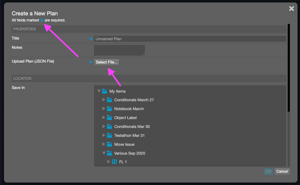 "Import as JSON" dialog is not intuitive · Issue #3761 · nasa/openmct · GitHub