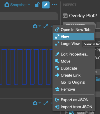 More Options menus are displaying both View and View Large action options, but shouldn't · Issue ...