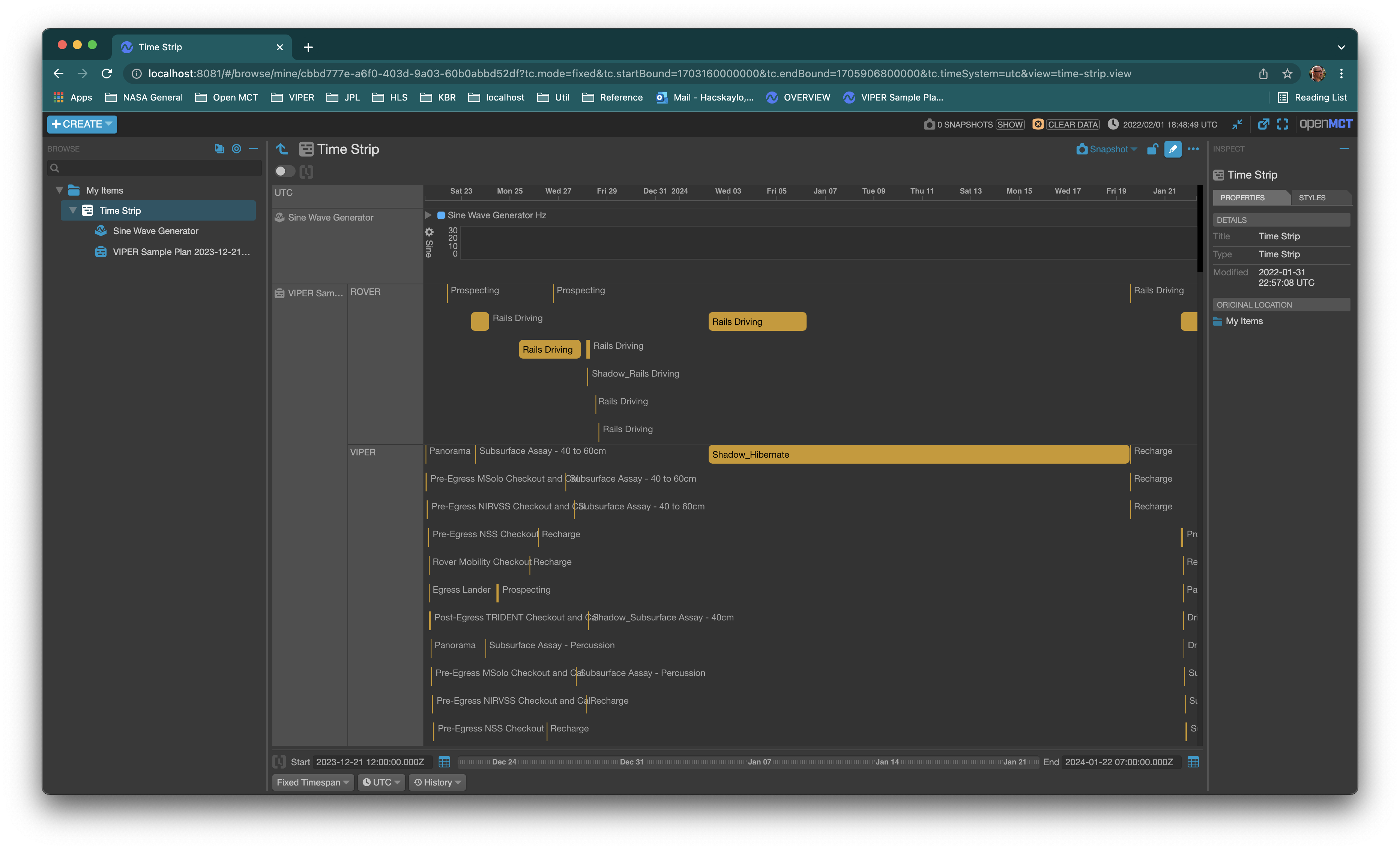 Timestrip View doesn't display Plans properly · Issue #4810 · nasa/openmct · GitHub