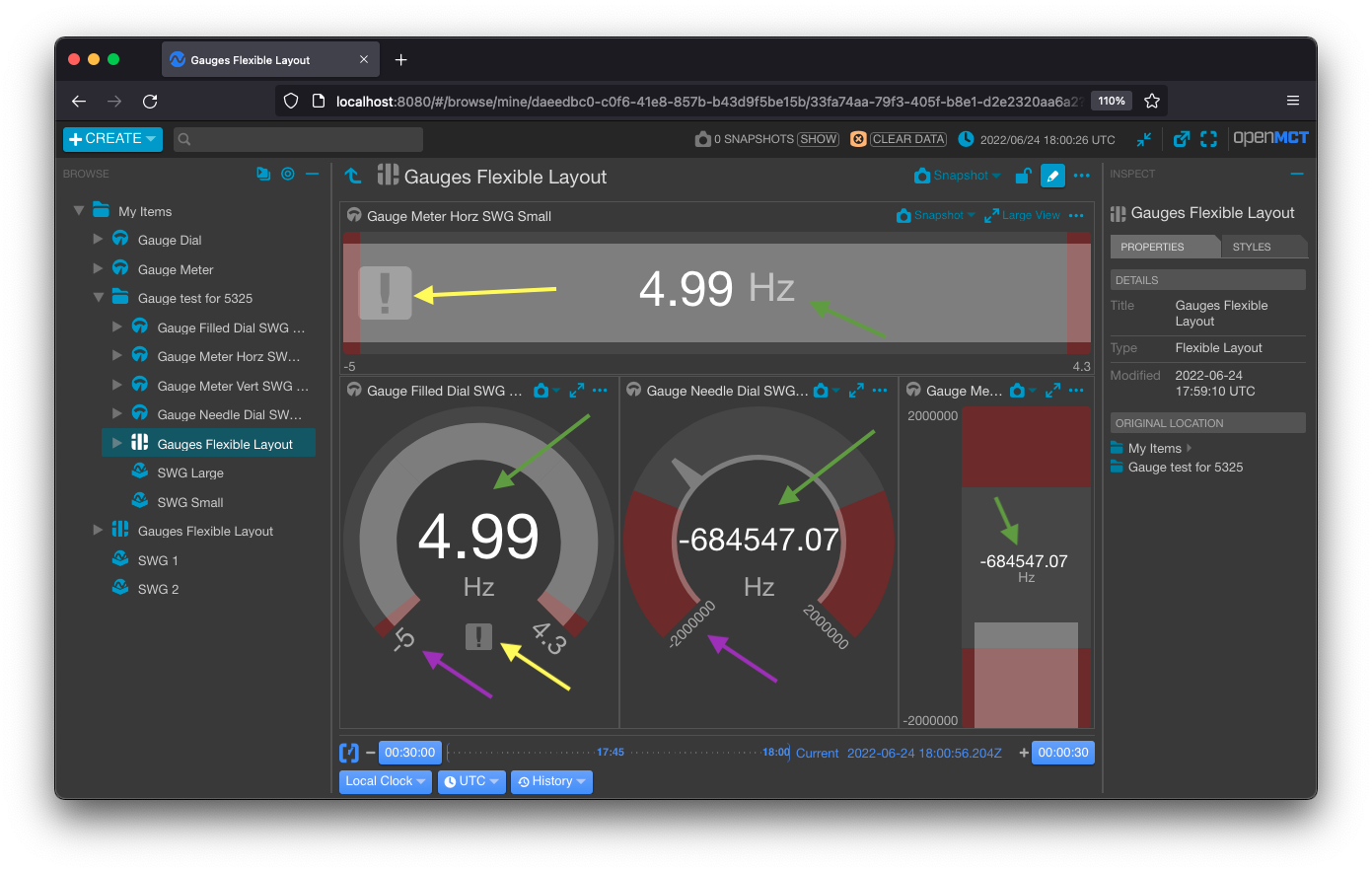Gauge is not displayed correctly on Firefox · Issue #5323 · nasa/openmct · GitHub