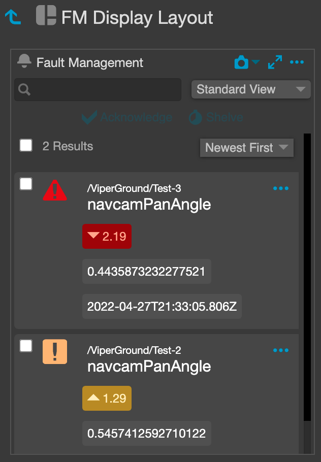 Implement minimal "fault management" capability · Issue #5052 · nasa/openmct · GitHub