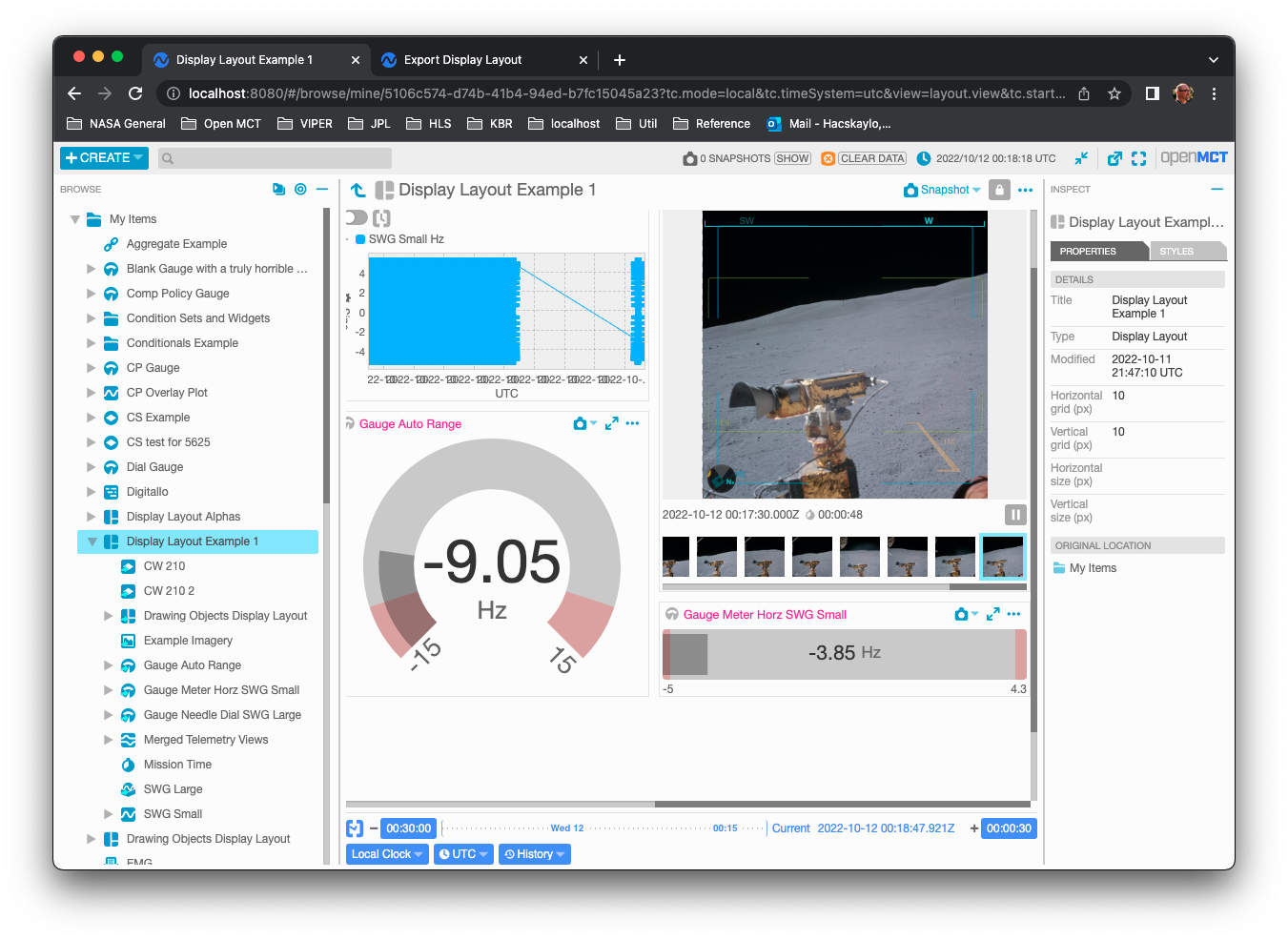 Imagery is auto-scrolling Display Layout on update · Issue #5867 · nasa/openmct · GitHub
