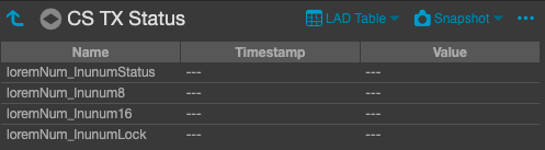 Condition Set LAD Table "view switch" isn't consistent with other view types · Issue #5924 ...