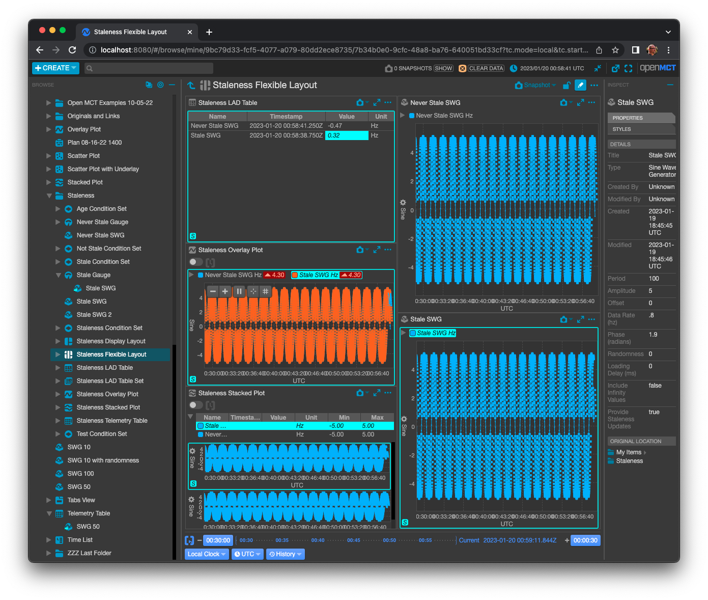 [Staleness] Functionality in telemetry component views and API · Issue #6109 · nasa/openmct · GitHub