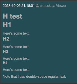 [Notebook] Fixes for Markdown in Notebook entries · Issue #7119 · nasa/openmct · GitHub
