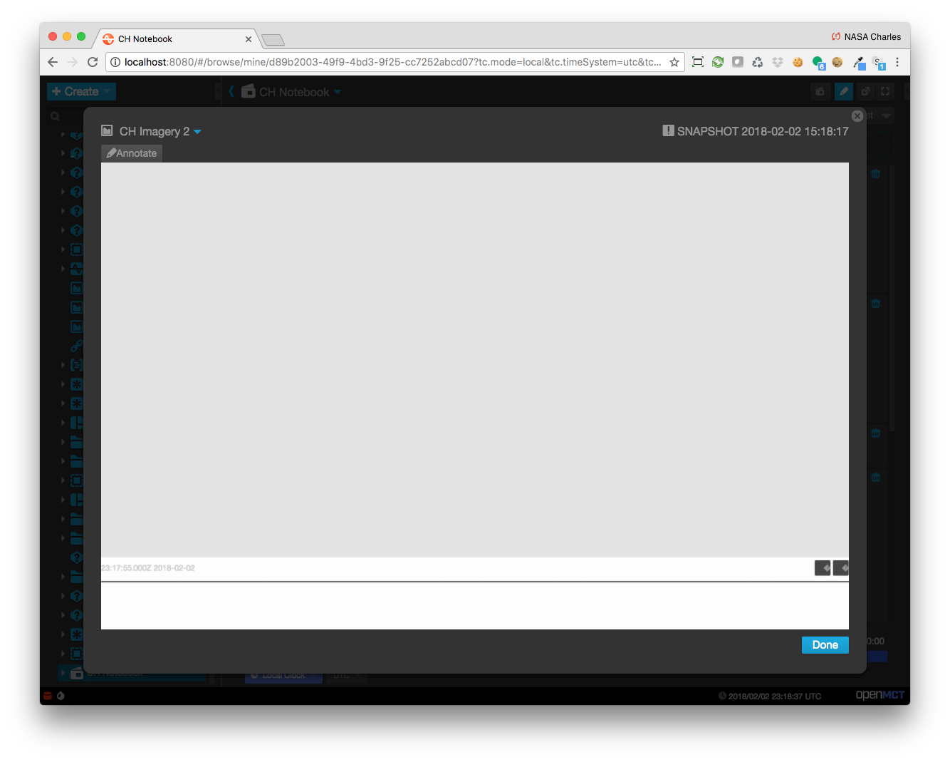 [Notebook] Notebook Snapshot not capturing some DOM elements · Issue #1903 · nasa/openmct · GitHub