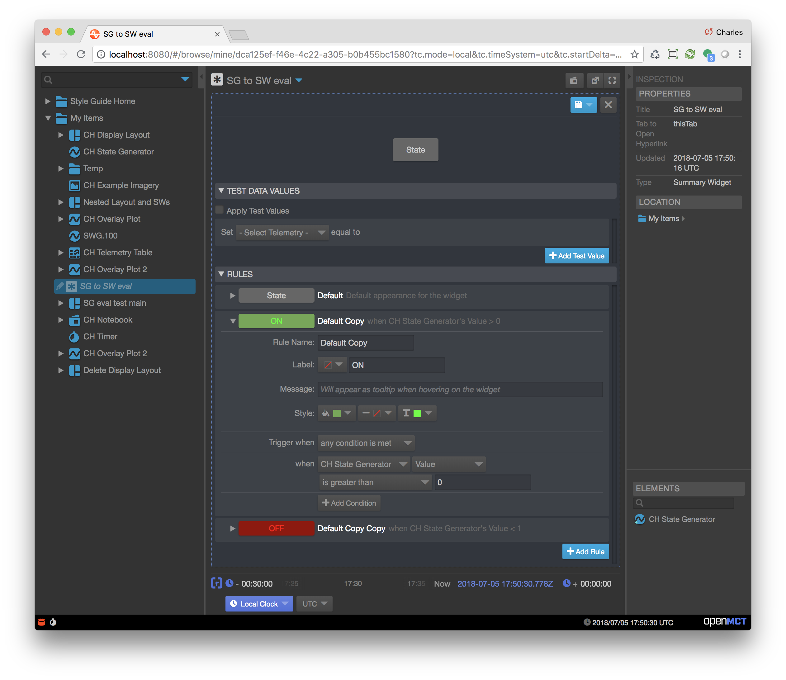 Summary Widget view controls are whack · Issue #2099 · nasa/openmct · GitHub