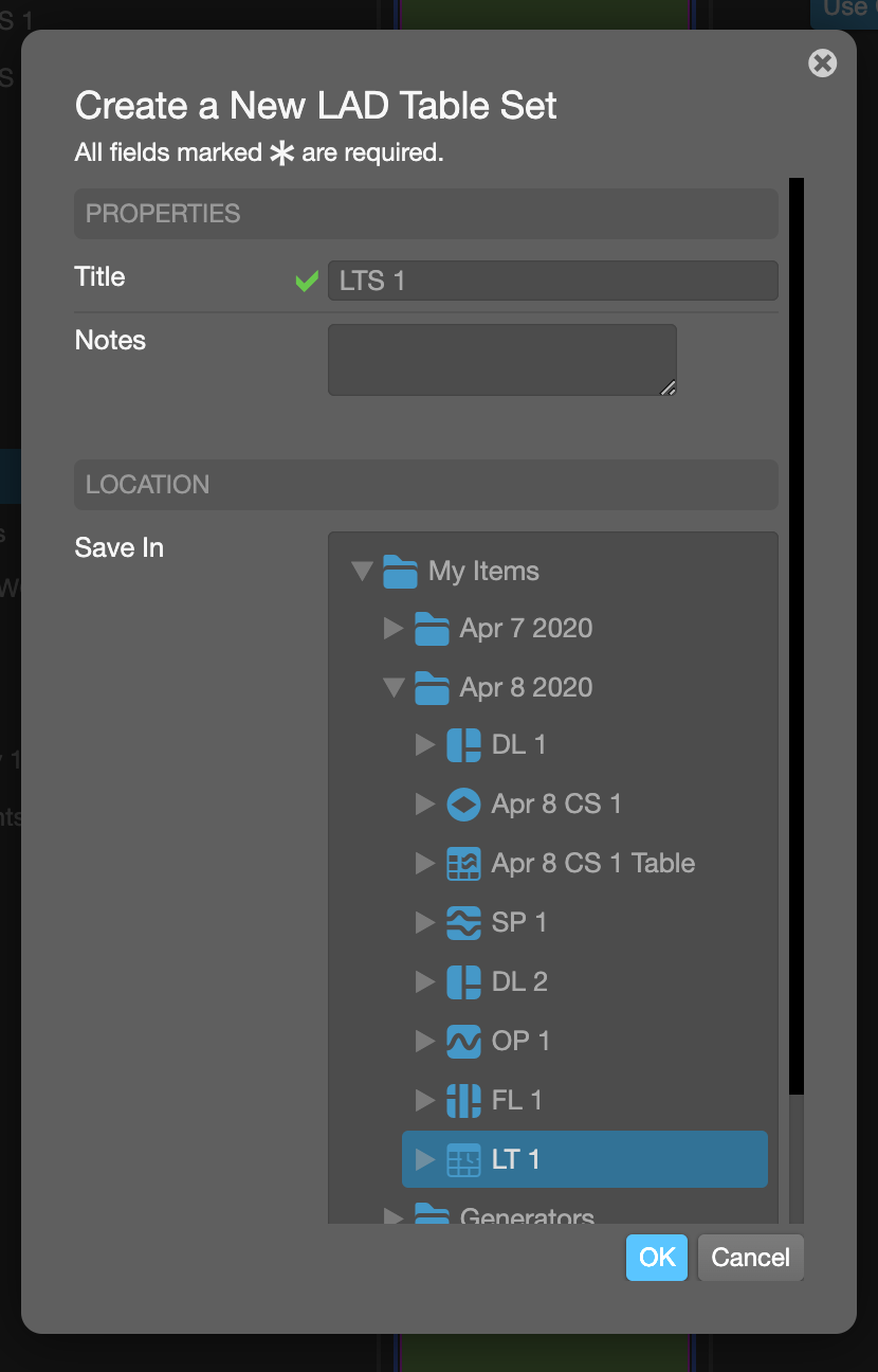 LAD Table Set allowed to be created in/moved into LAD Table · Issue #2892 · nasa/openmct · GitHub