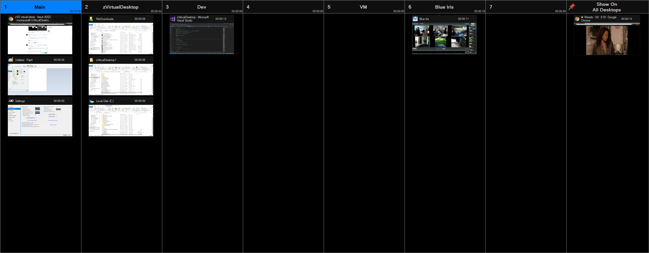 zVD visual ideas · Issue #202 · mzomparelli/zVirtualDesktop · GitHub